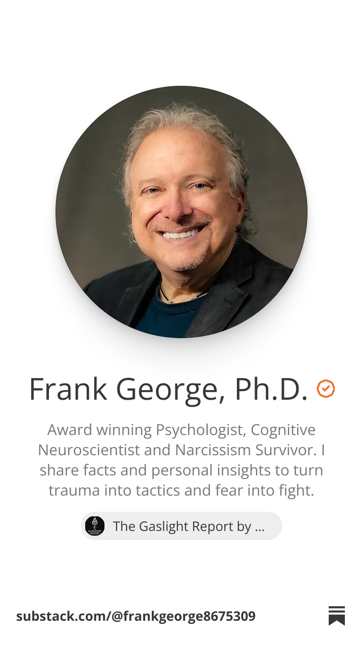 Frank George, Ph.D. | Substack