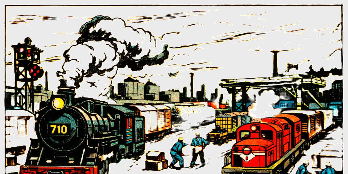 Fue el año de los trenes, y la bolsa más grande se la llevó Slim