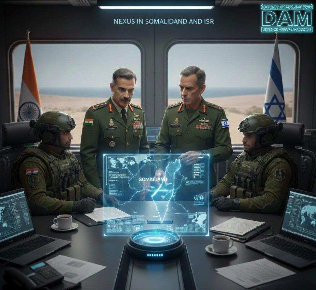 Israeli & indian ISR nexus in somaliland