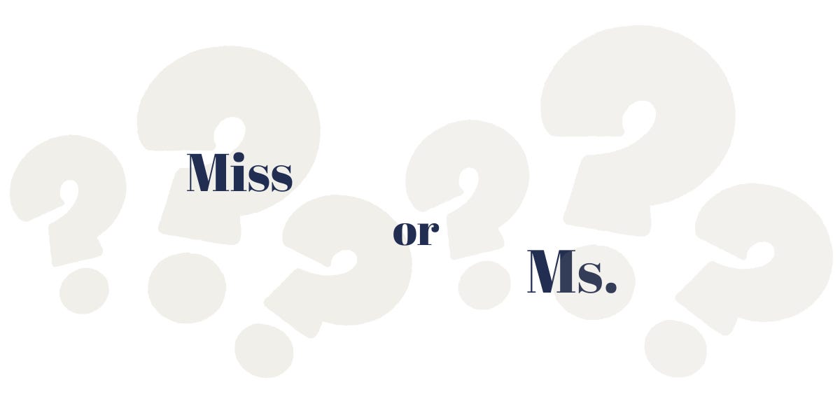 Ms vs Miss Explained - by Thibah Biseko