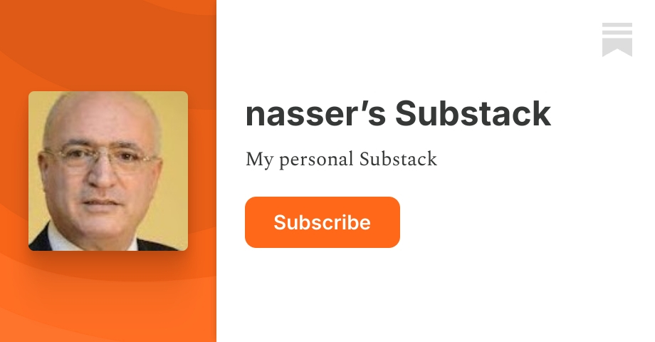 nasser’s Substack | nasser kandil | Substack