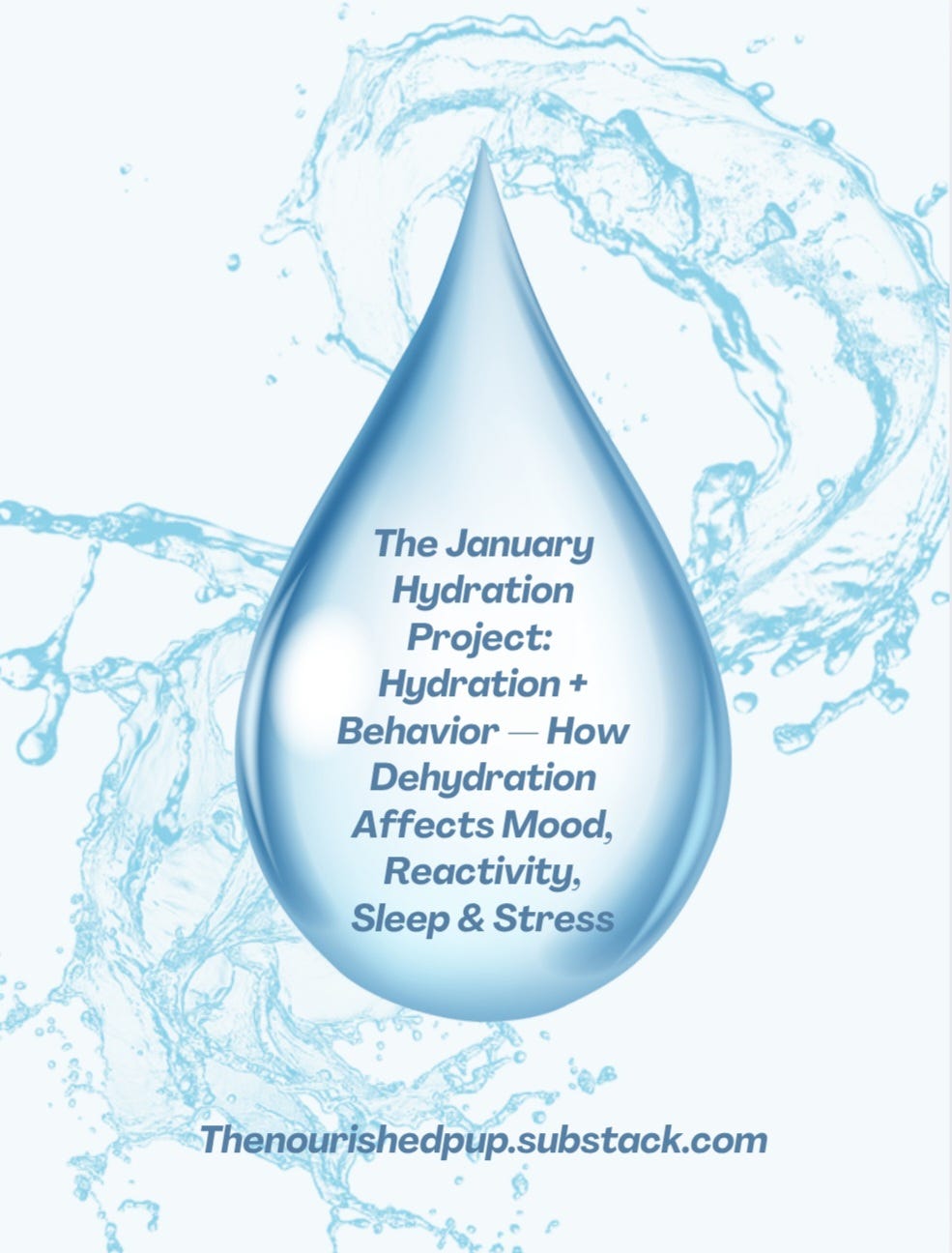 The January Hydration Project: Hydration + Behavior — How Dehydration ...