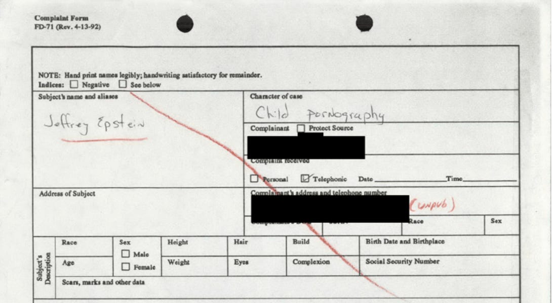 Part 1 | The Epstein Files