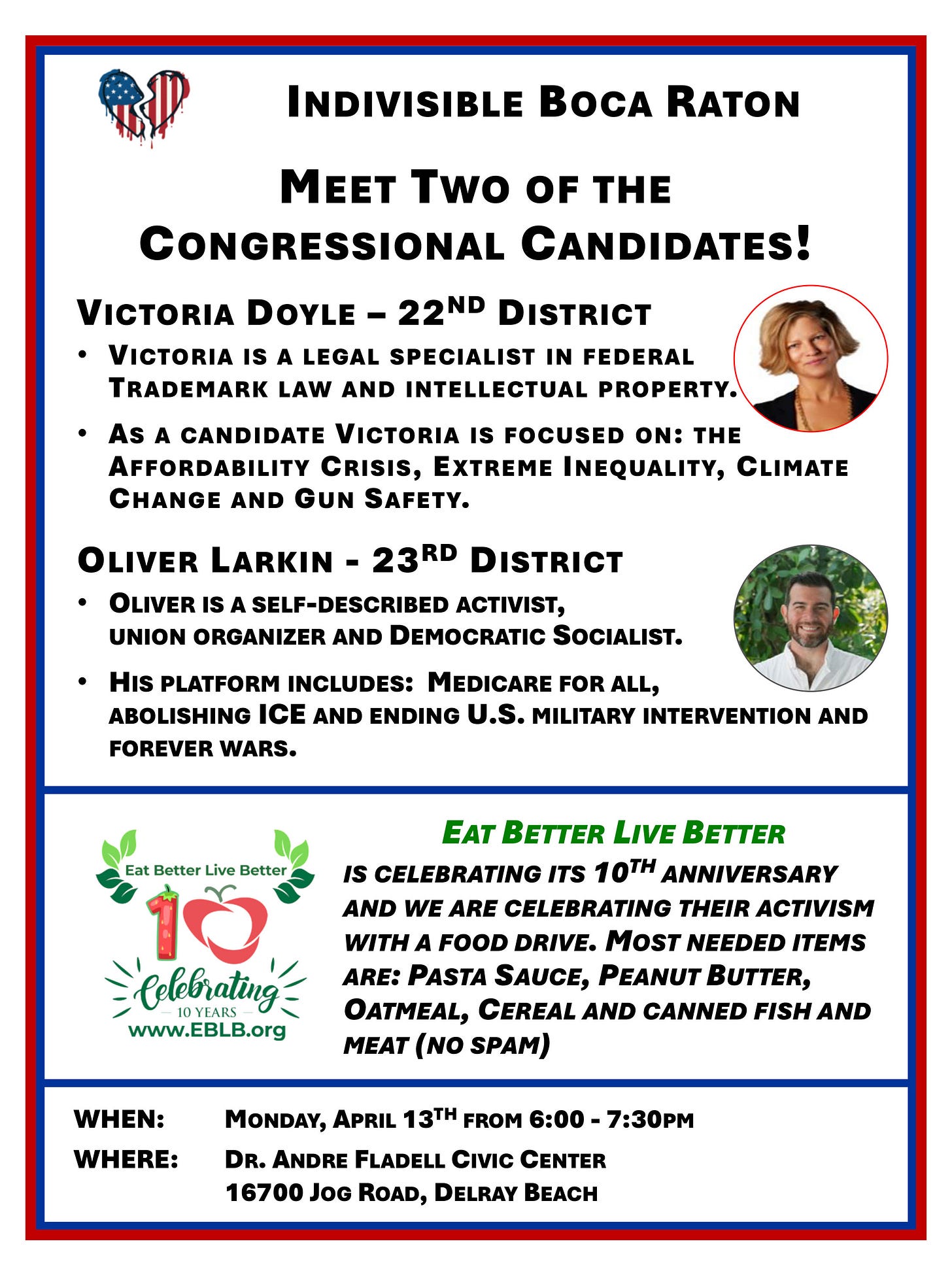 (Video) Oliver Larkin and Victoria Doyle for Congress - 4/13 Meeting ...