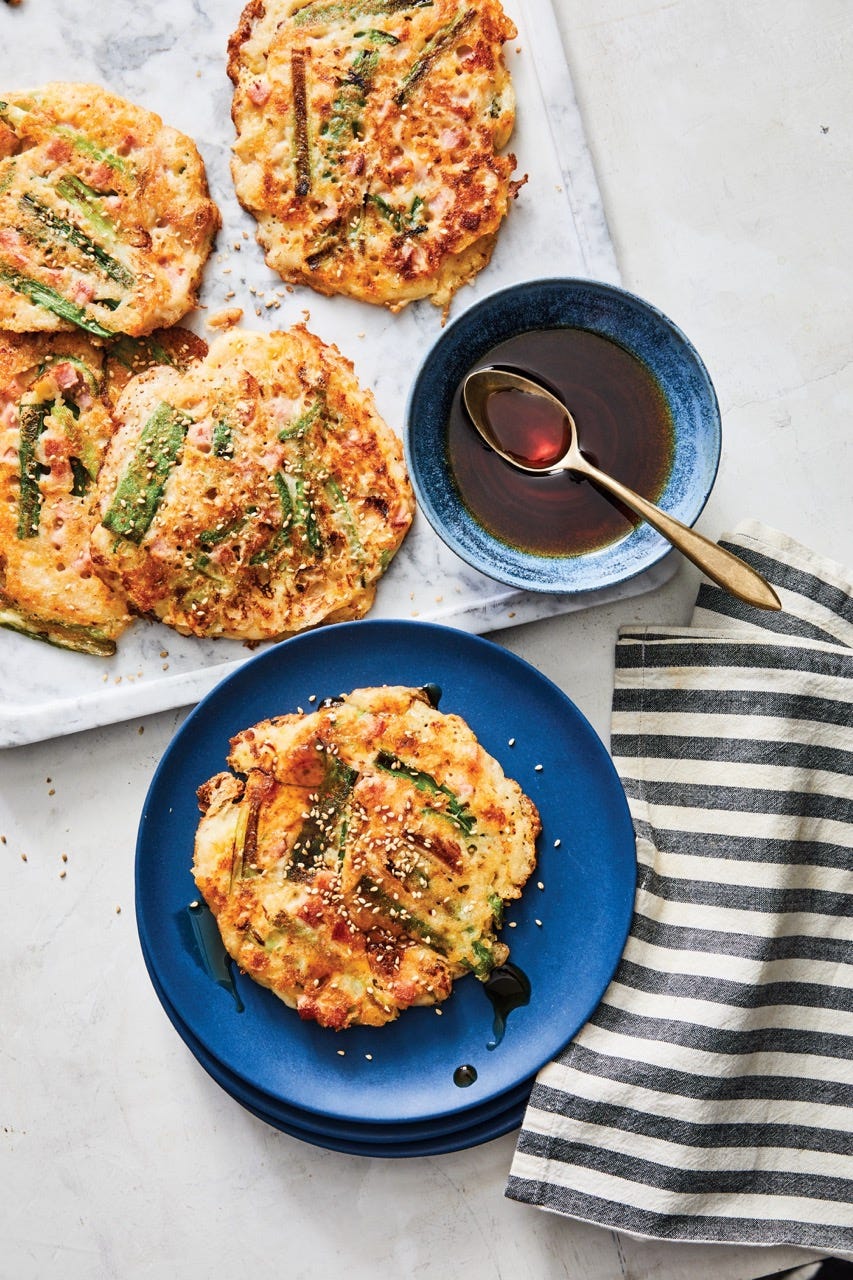 Quick Scallion Pancakes by Peter Som - Salt + Spine