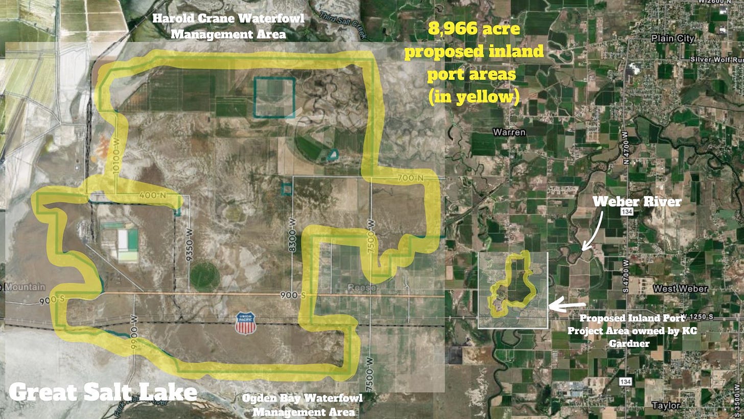 What IS the Utah Inland Port? - UPHE’s Substack