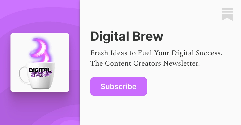 Digital Brew | Brian Colburn | Substack