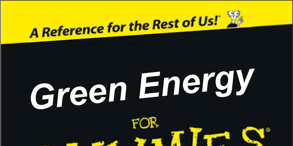 Green Energy for Dummies - by David Turver - Eigen Values