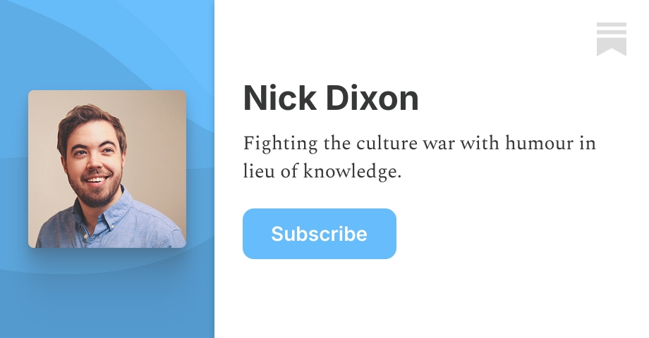 Nick Dixon | Substack