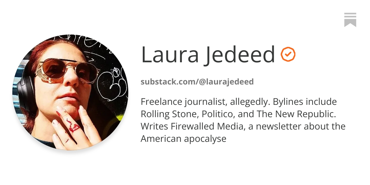 Laura Jedeed | Substack