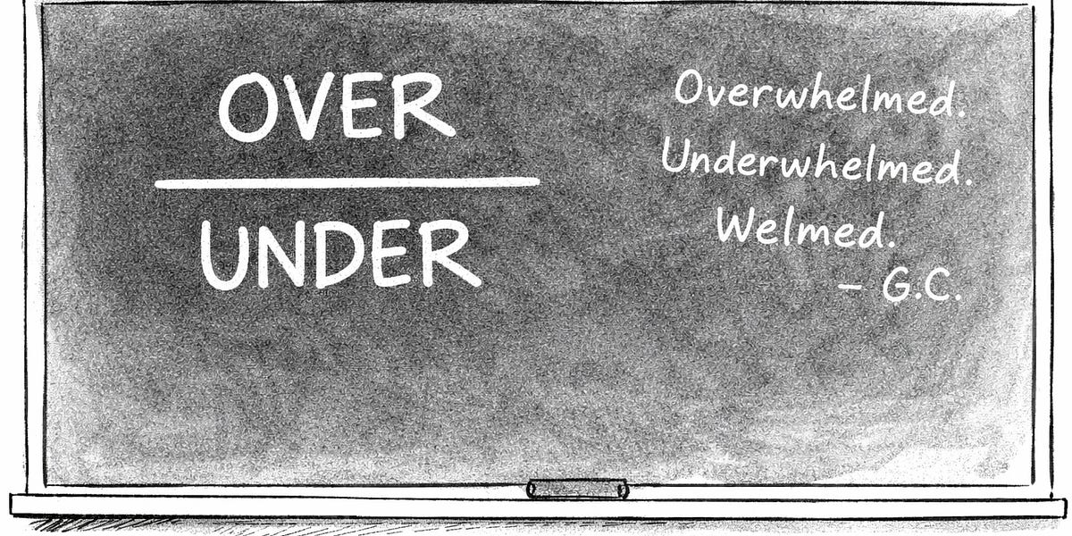 The Over-Under on My Life: Teaching Grammar, Burnout, and Being Whelmed