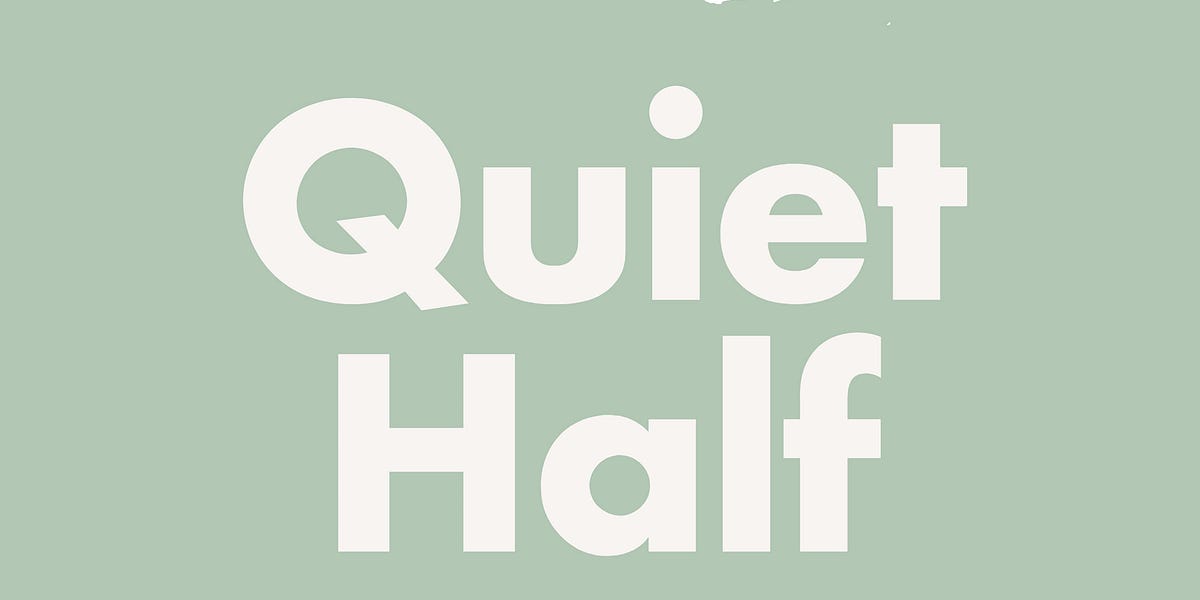 Welcome to the Quiet Half - by Lee Hopkins