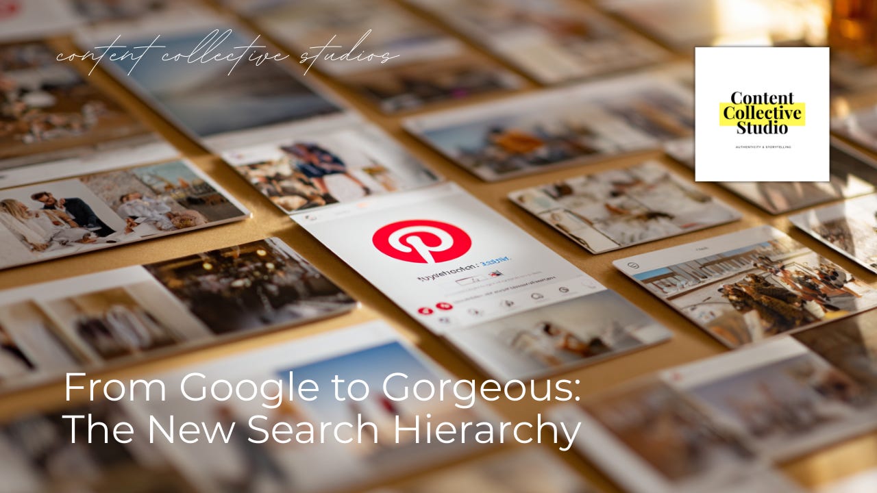 Pinterest vs. Major Search Platforms - Competitive Analysis 2025