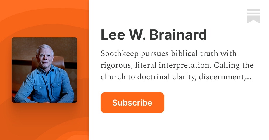 Lee W. Brainard | Substack