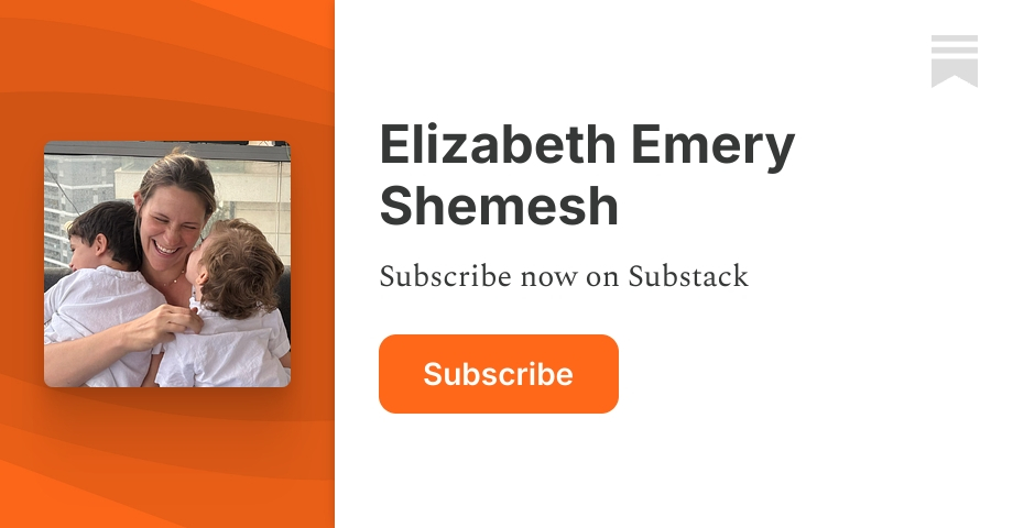 Elizabeth Emery Shemesh | Substack