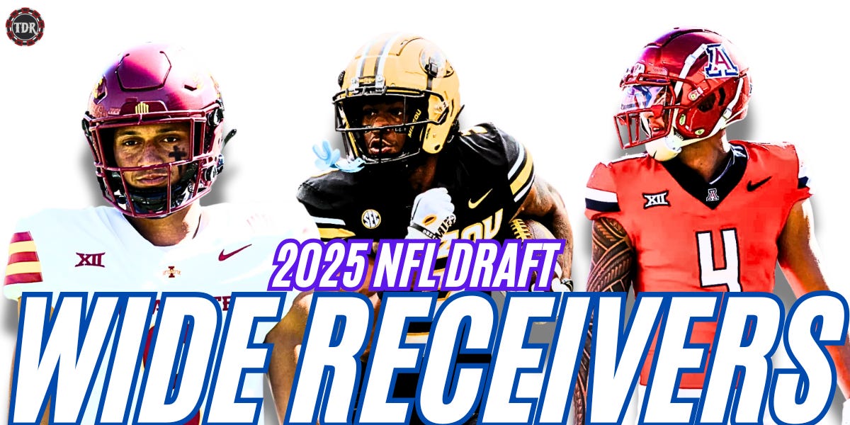2025 NFL Draft Wide Receiver Rankings
