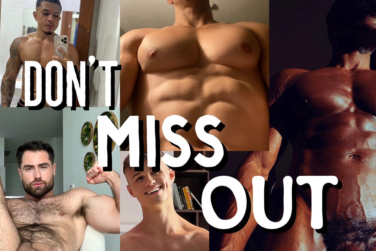 The Gay Erotic | The Gay Erotic-Celebrating Men | Substack