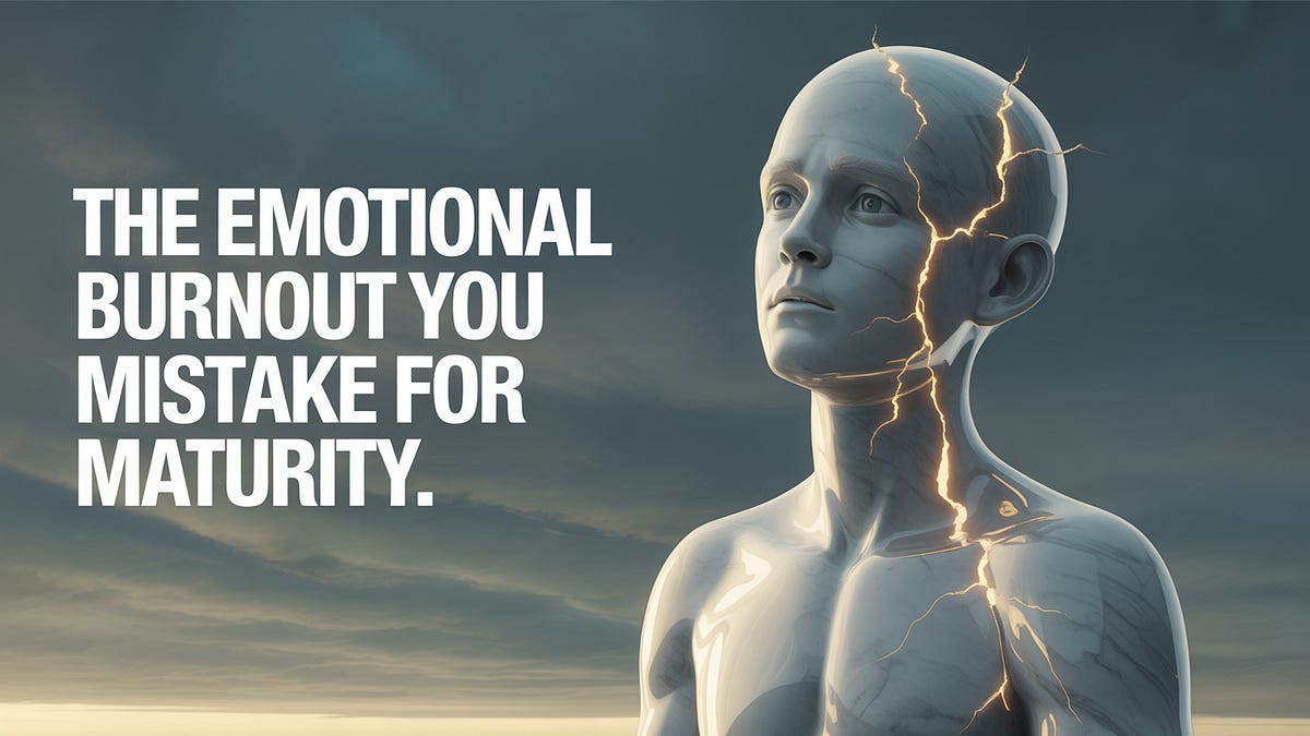 The Emotional Burnout You Mistake for Maturity
