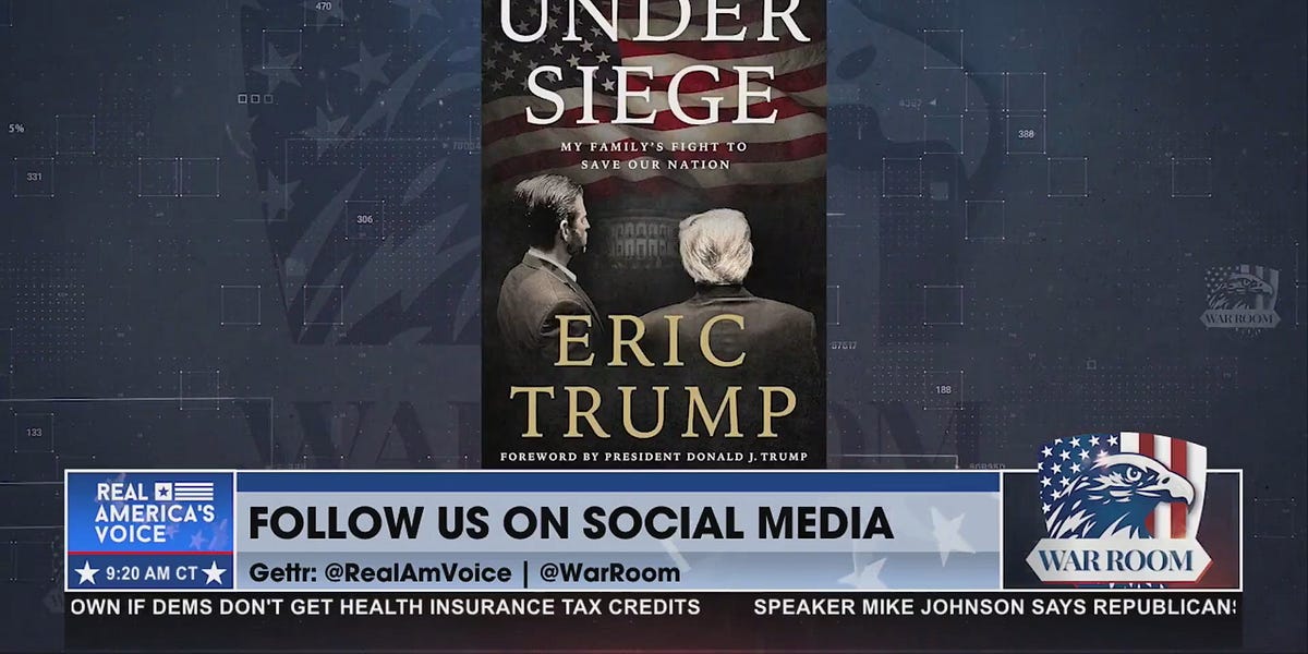 ERIC TRUMP: “EVERY ARROW WE TOOK WAS WORTH IT.”