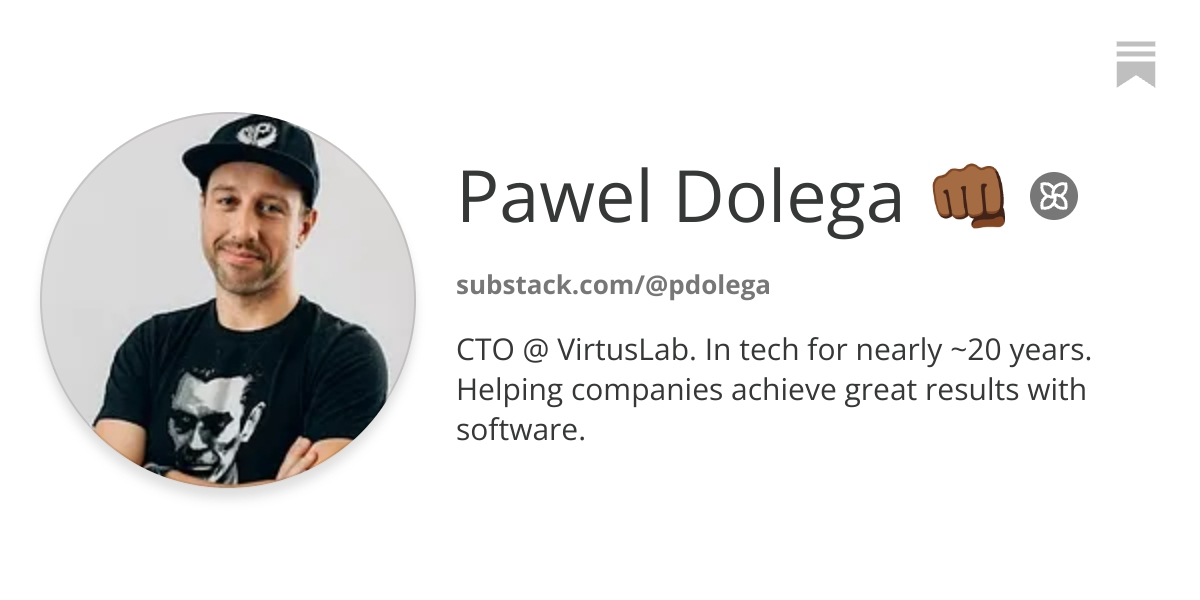 Pawel Dolega 👊🏾 | Substack