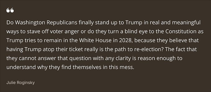 Julie Roginsky (@saltypolitics):