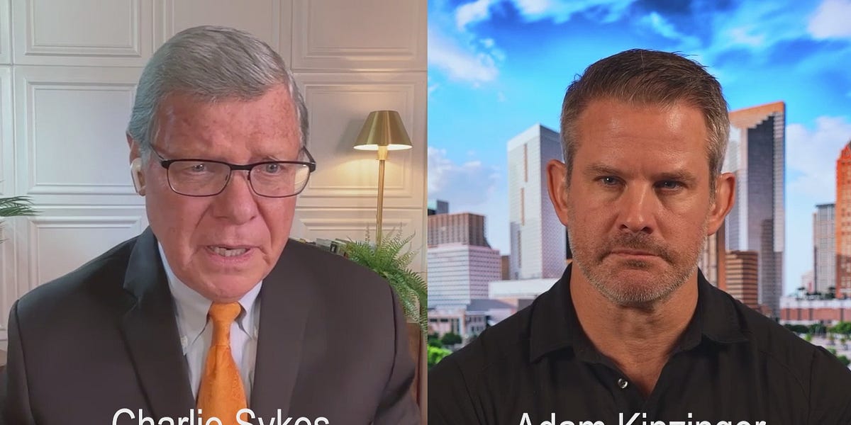 Kinzinger-Sykes: Trump Arrests a Judge - by Charlie Sykes