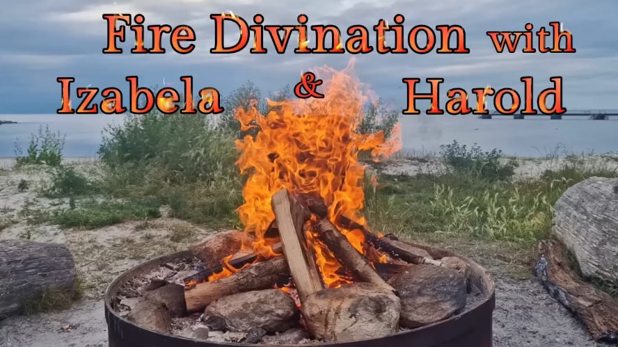 🔥IZABELA a HAROLD: Věštění na pláži, vize evropské revoluce, pádu ...