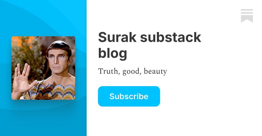 Recipe for health - Surak substack blog