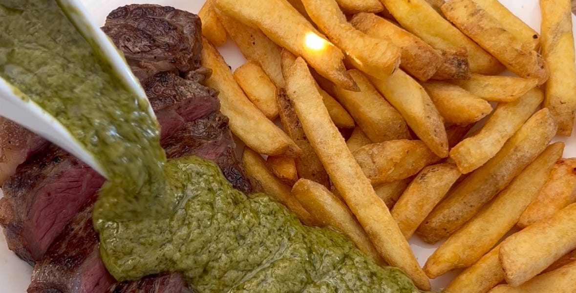 The FAMOUS L'Entrecôte Steak Recipe🥩