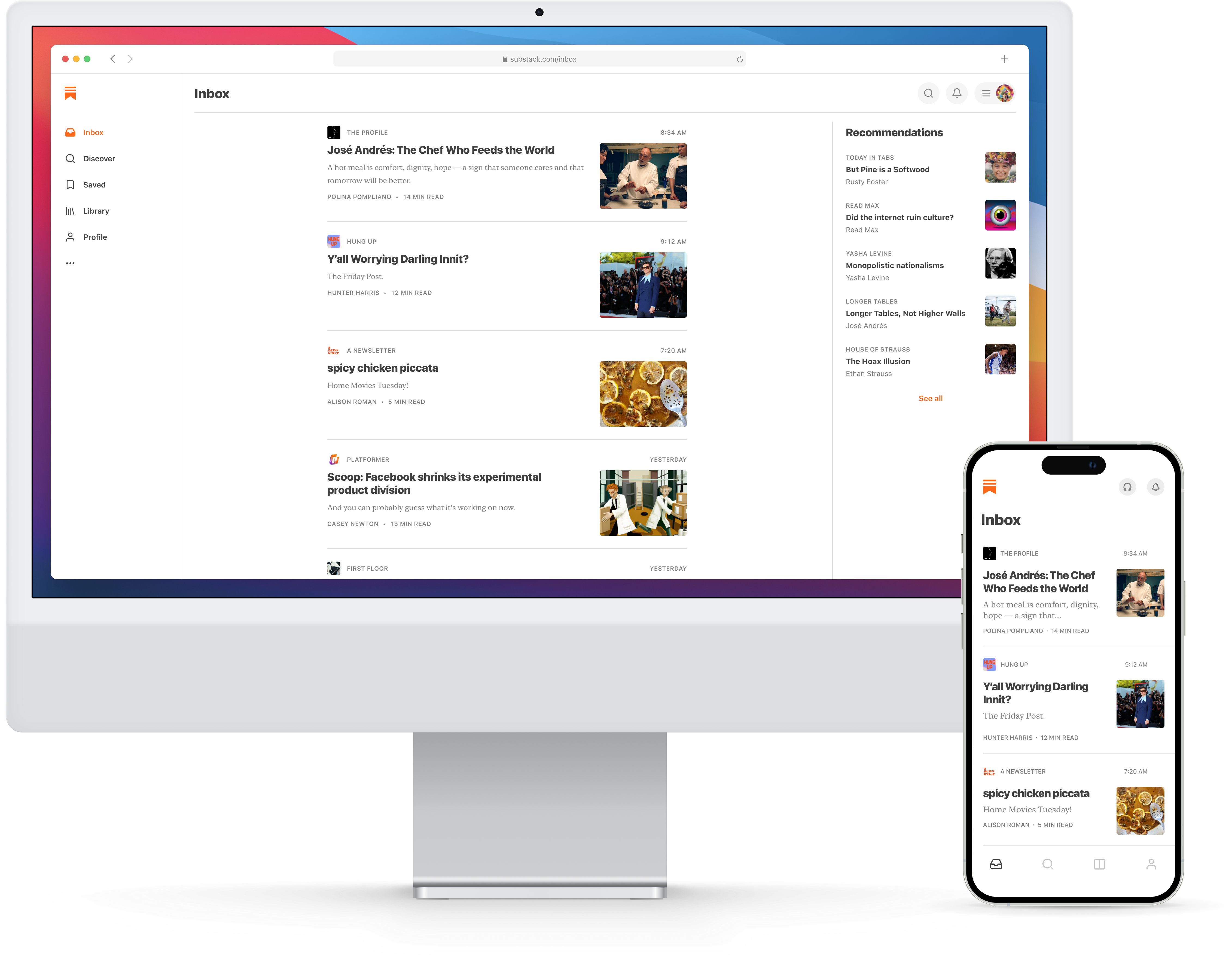 Announcing the all-new Substack Reader for web