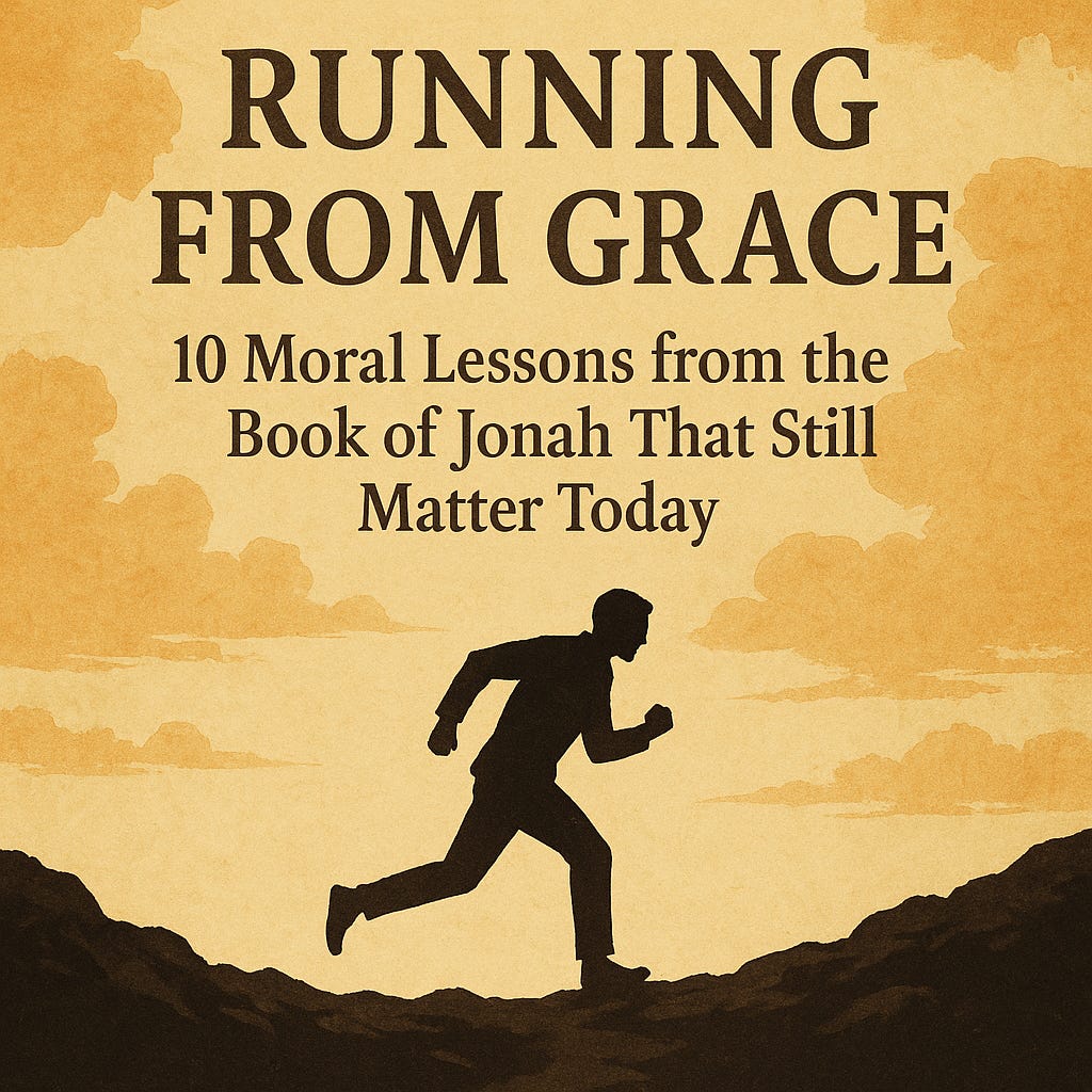 Running from Grace: 10 Moral Lessons from the Book of Jonah That Still ...