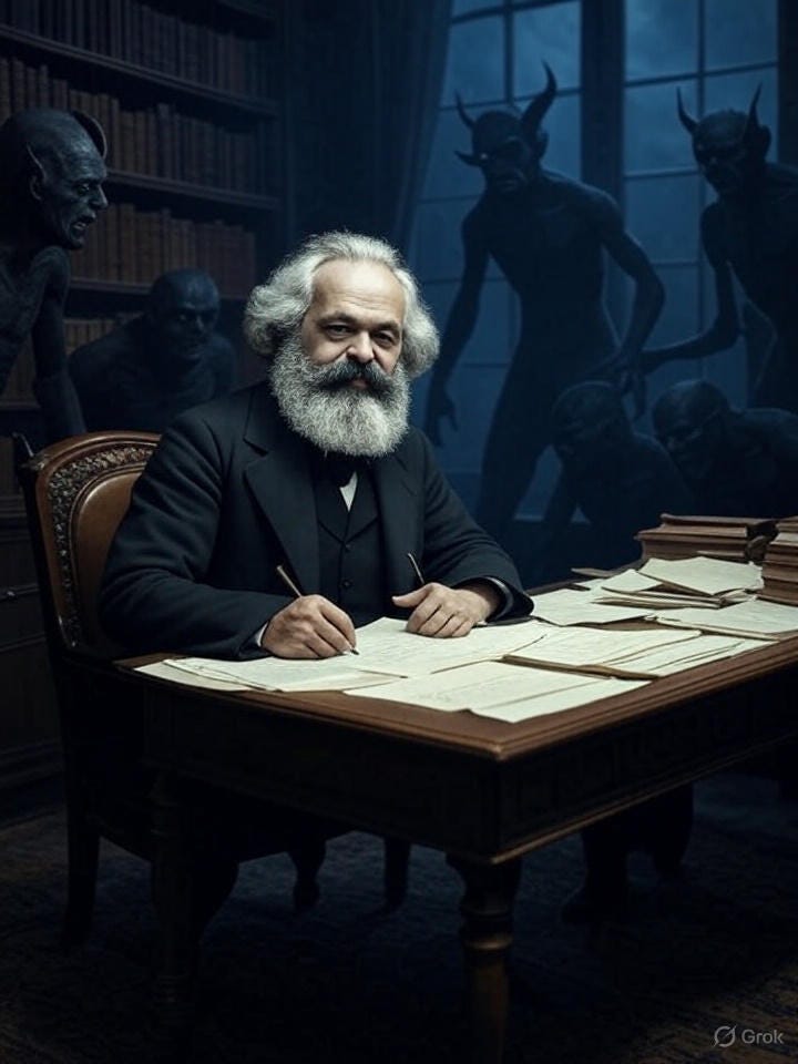 Did Karl Marx write about the Devil? - by Dan Mason