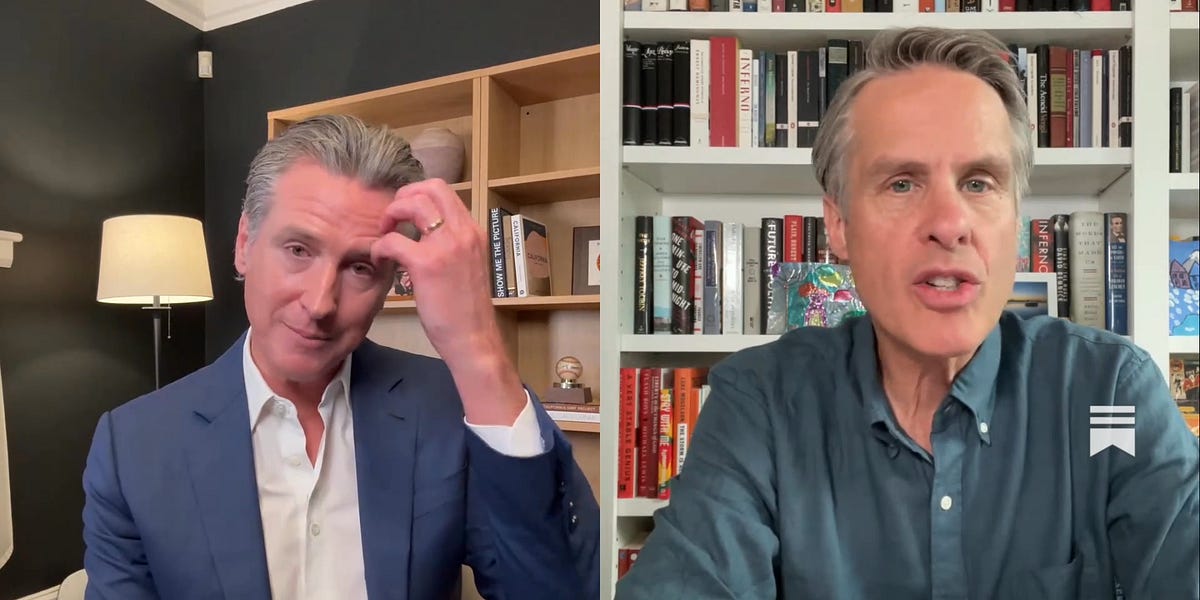 Live with Gavin Newsom - by Terry Moran and Gavin Newsom