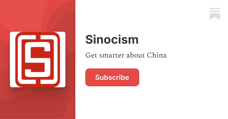 Sinocism | Bill Bishop | Substack