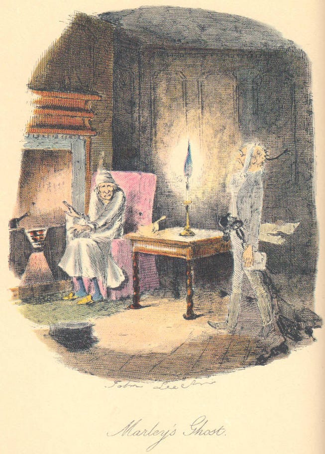 Scrooge and the Healing of the Ego - by Michael Corthell