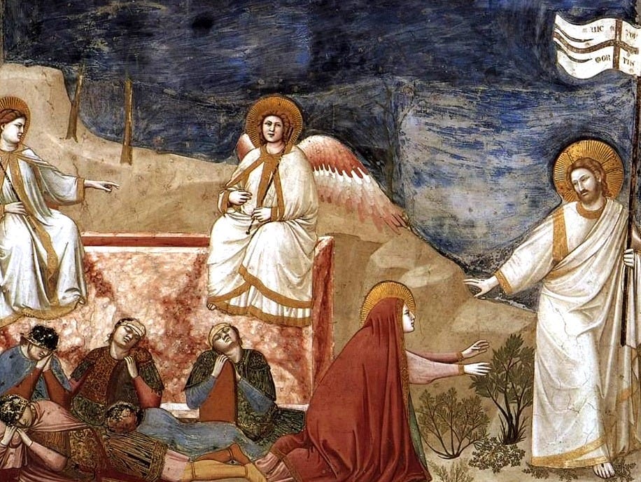 The Resurrection synthesised into a single narrative