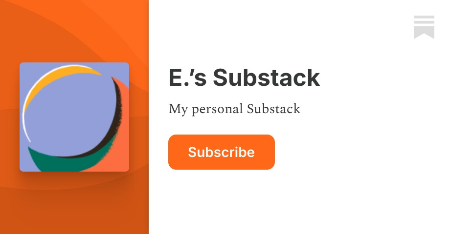 E.’s Substack | E. M. Shoulta | Substack