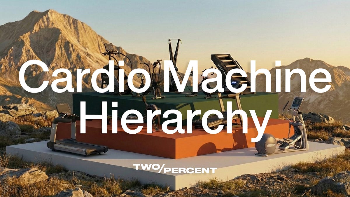 Cardio Machine Hierarchy - Two Percent with Michael Easter