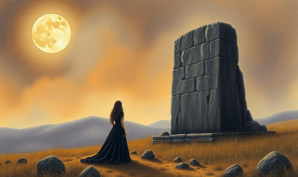 Beneath the Waning Crescent’s Pallid Eye - Muse & Moon