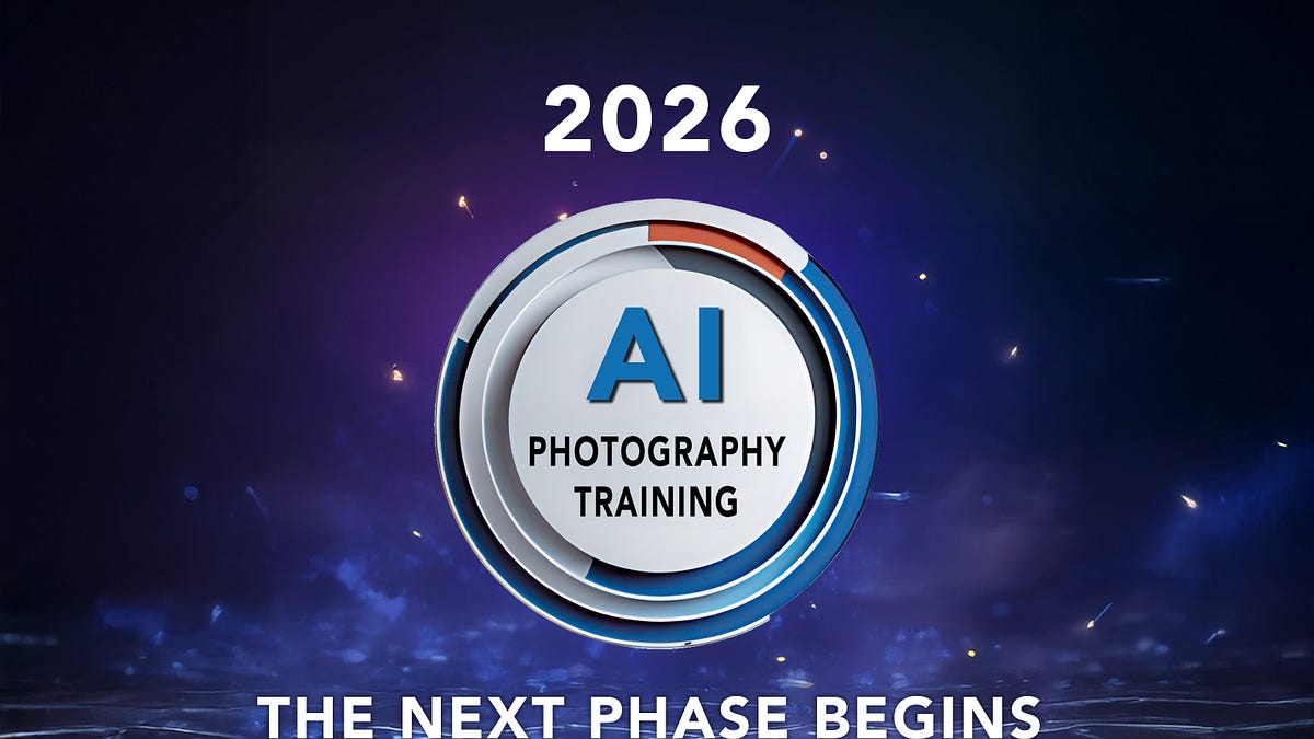 2026 – Introducing the Next Phase of AI Photography Training