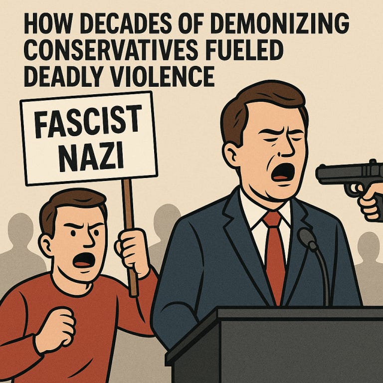 How Decades of Demonizing of Conservatives Fueled Deadly Violence