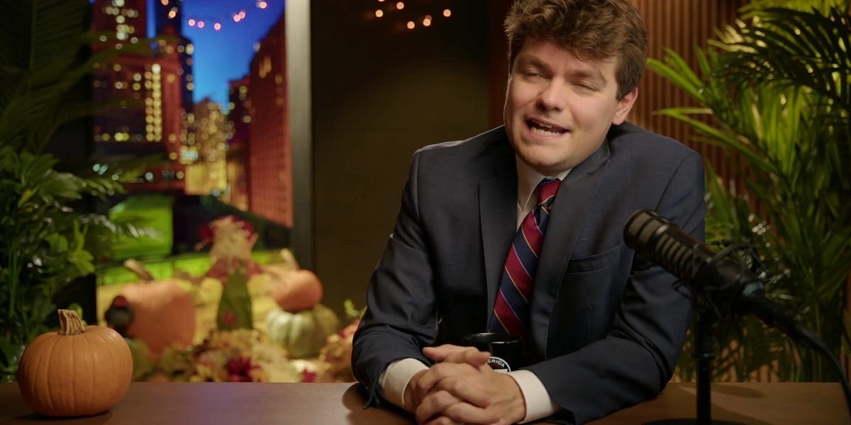 Nick Fuentes on Tucker calling racial antisemitism foreign backed