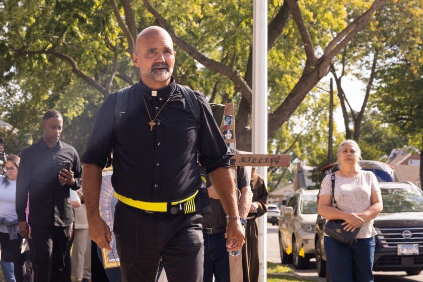 A Chicago Priest Is Walking 800 Miles for America’s Undocumented Families