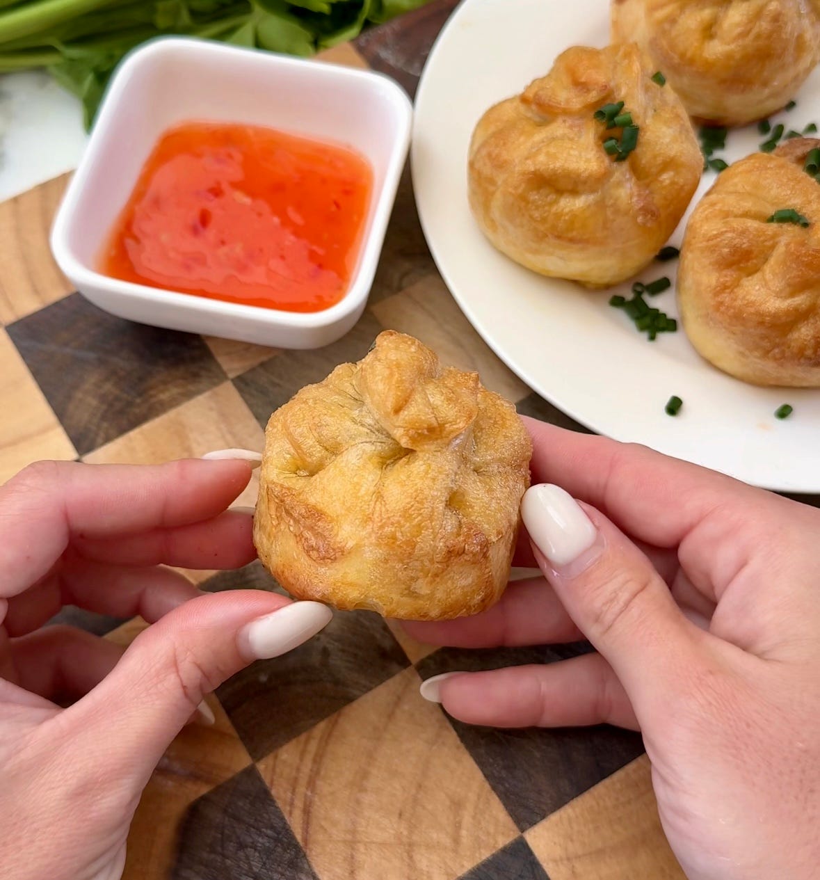 MINI RICE PAPER QUICHE LORRAINE 🧀 - Recipes by Victoria