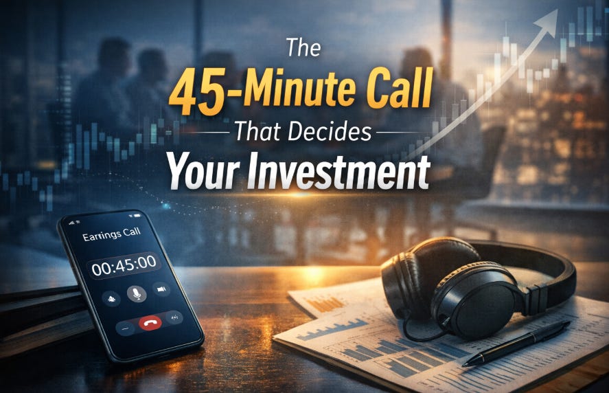 The 45-Minute Call That Decides Your Investment