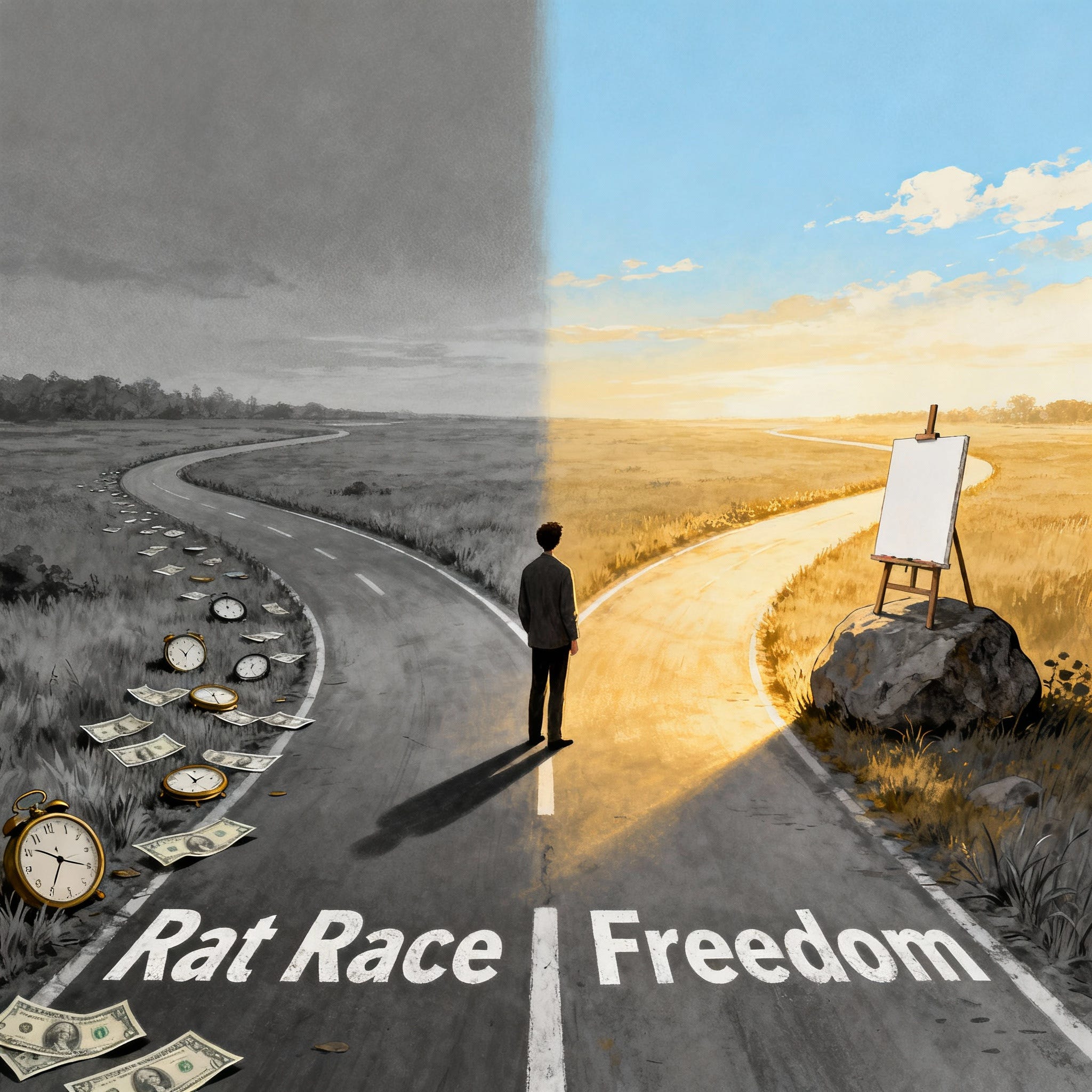 Escaping the Rat Race: What School Never Told Us About Money