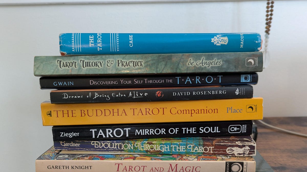 "An uplifting 'new' guide to card reading" - by Carrie