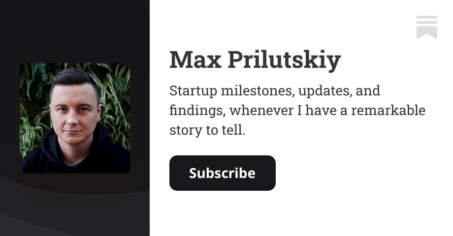 Max Prilutskiy | Substack