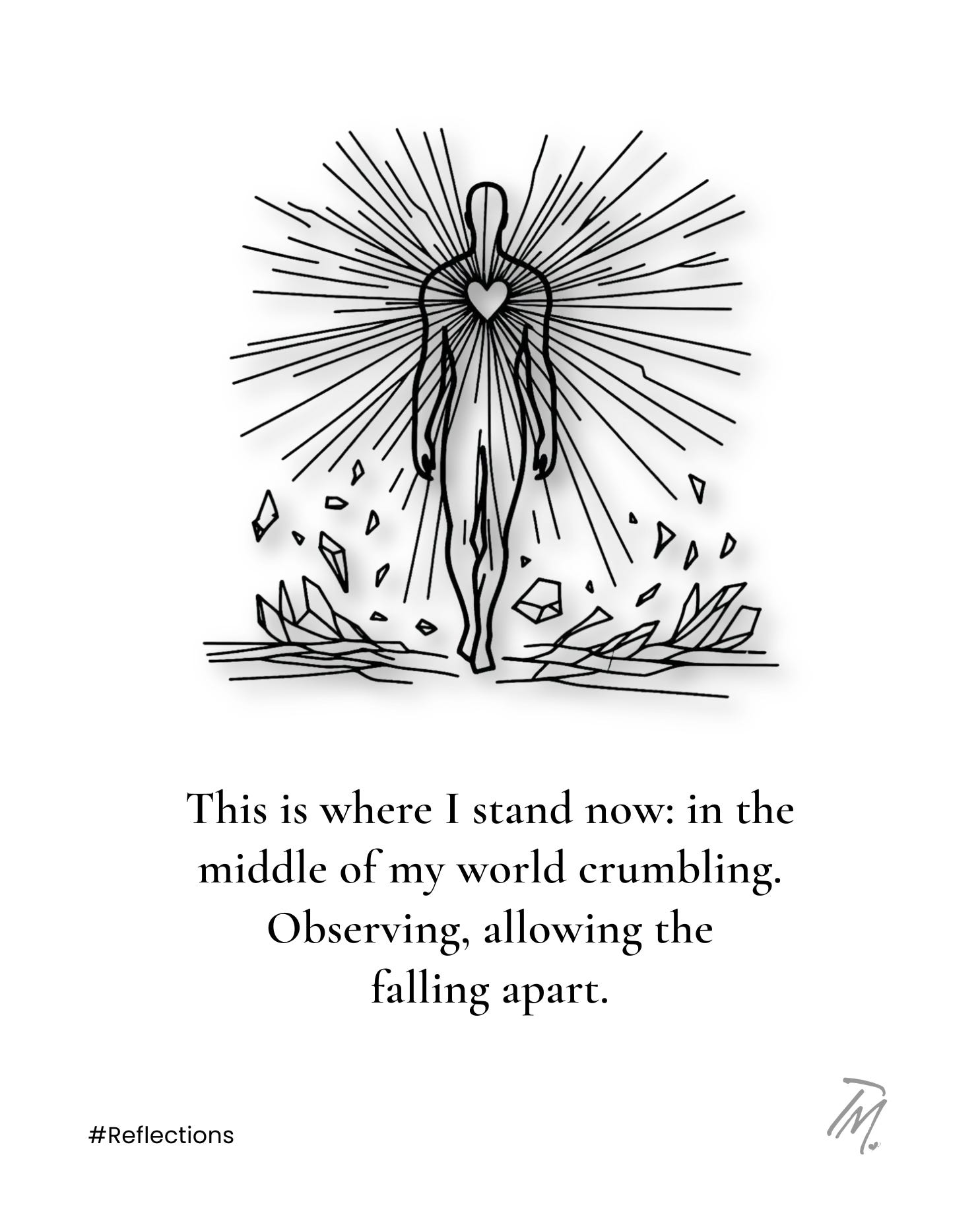 Standing in the Middle of the Crumbling - Timeless Muse