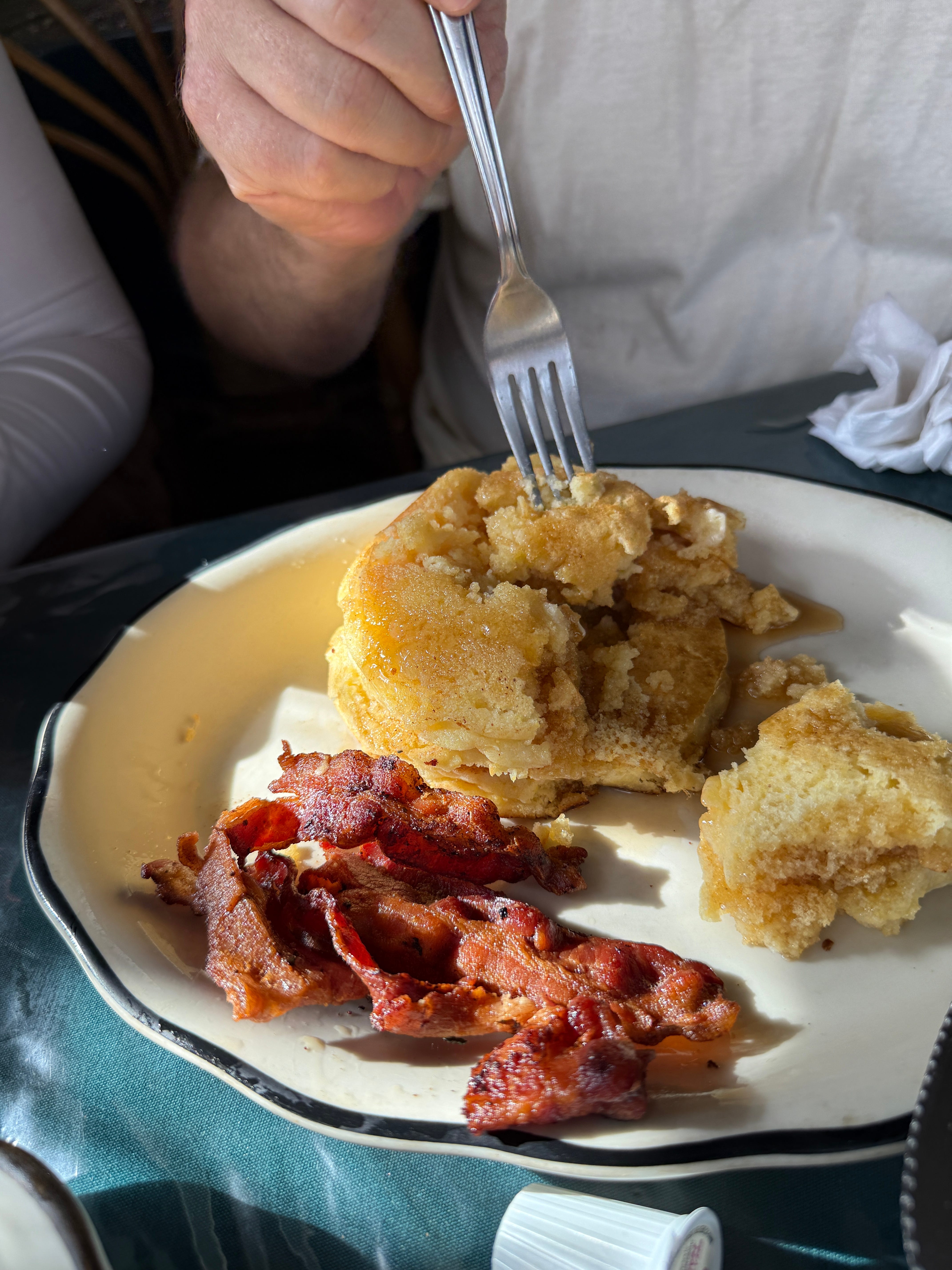 Mini Mac Corn Pancakes - by Tiffany Curren - Oh So Local